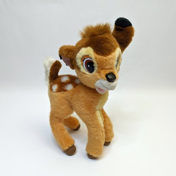 Disney | Toys | Disney Mattel Bambi Deer Fawn Standing Posable 2 Plush ...